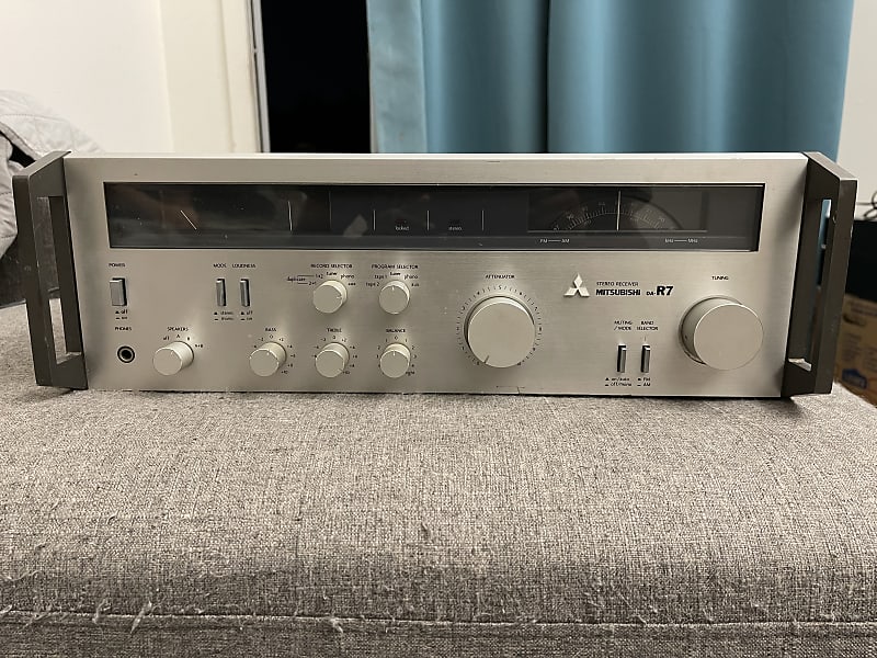 MITSUBISHI DA-R7 AM/FM STEREO RECEIVER | Reverb