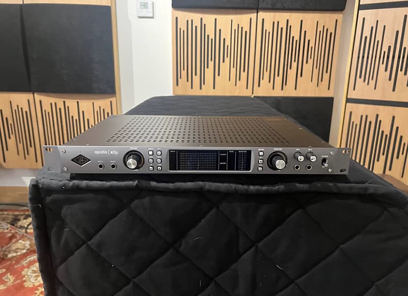 UA Apollo 8xp with custom breakout panel | Reverb
