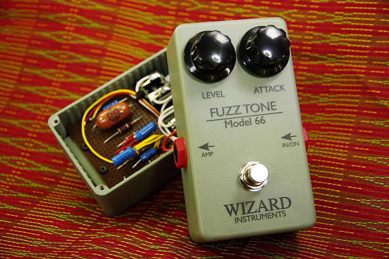 Wizard Instruments Model-66 Fuzz Tone ( mk1.5 Tone Bender ) | Reverb