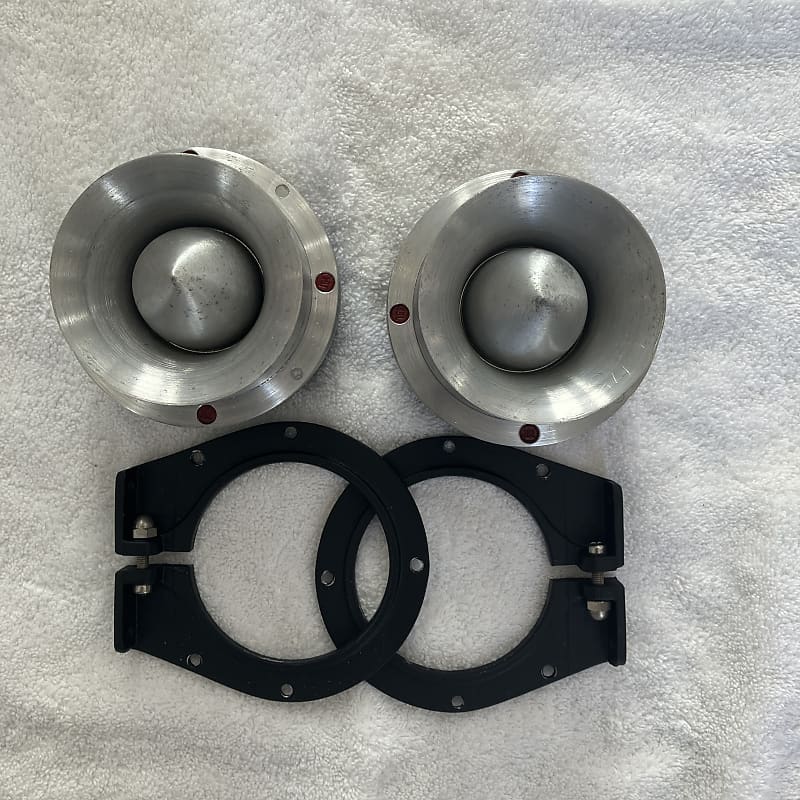 JBL 075 16 Ohm Bullet Tweeters w/ Brackets, Working Seals | Reverb