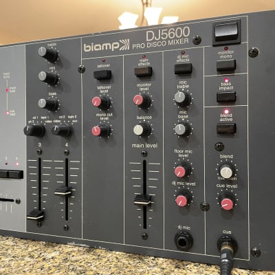 BIAMP DJ5600 STEREO CLUB DJ PRO DISCO MIXER DJ 5600 MADE IN | Reverb