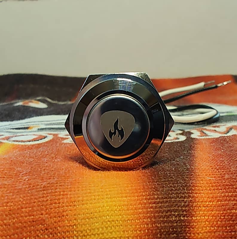 PTM Guitars Kill Switch Momentary Push Button 16MM - | Reverb