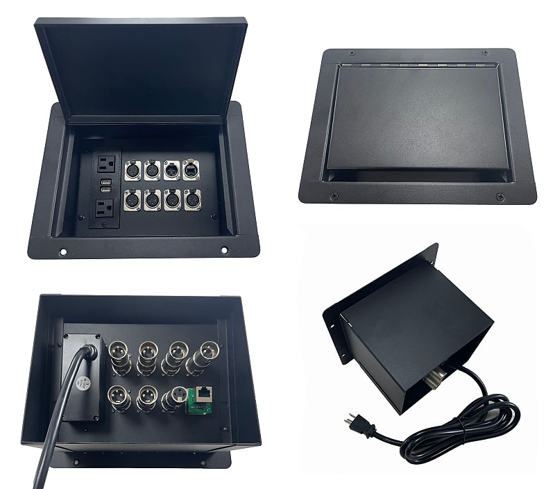 PROCRAFT LARGE GAP LID FEED-THRU RECESSED Stage Pocket/Floor | Reverb