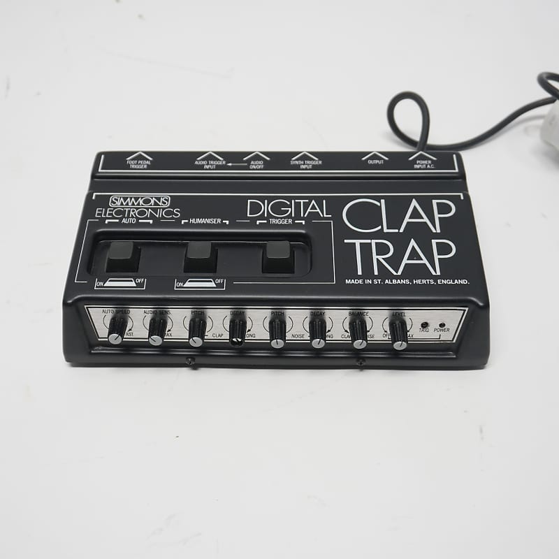 Simmons Digital Clap Trap Drum Synthesizer 1980s | Reverb