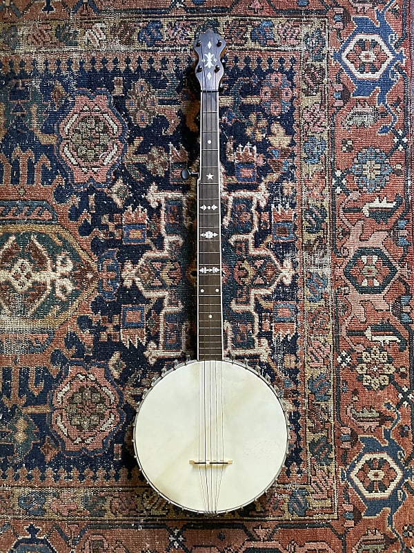 Supertone Dixie Wonder Banjo #414 1920s Natural | Reverb