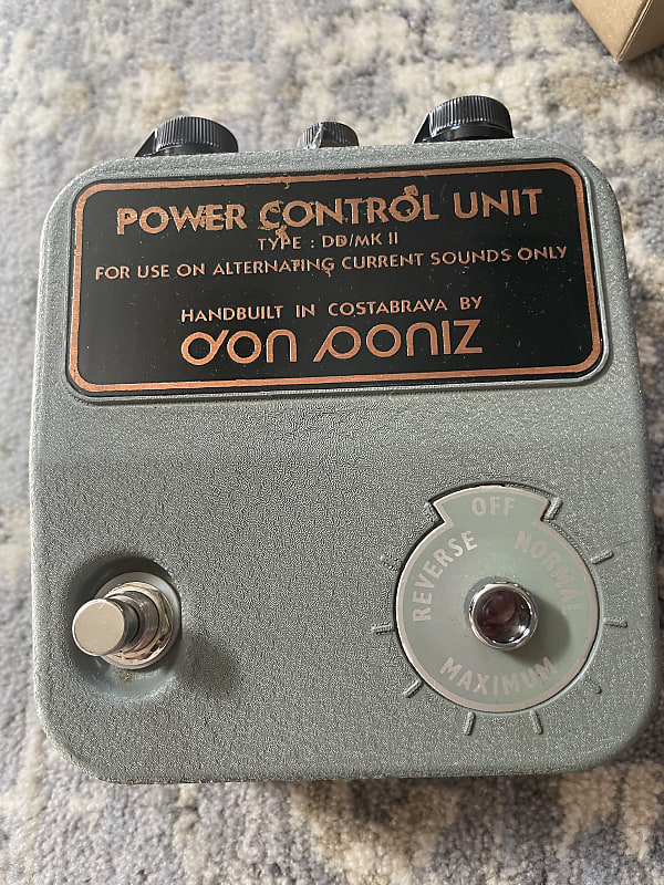 Don Poniz Power Control Unit 2020 | Reverb