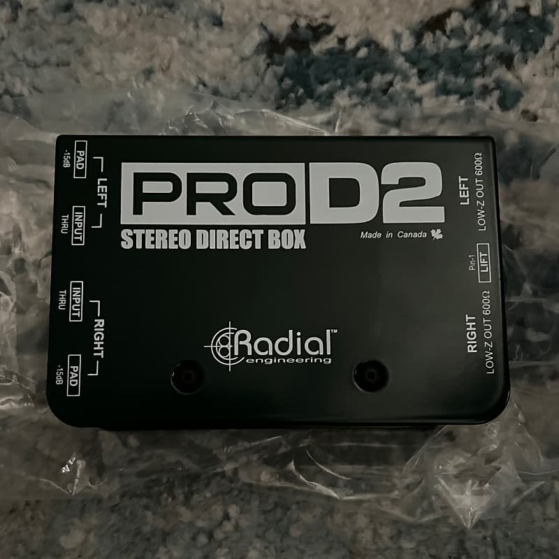 Radial Engineering Pro D2 Stereo Passive Direct Box | Reverb