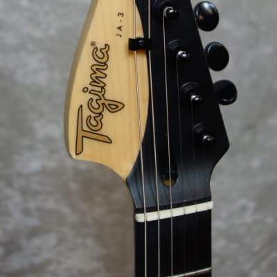 Tagima JA-3 electric guitar in brown stain finish | Reverb