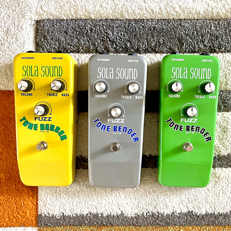 Sola Sound Tone Bender MKIV Collection | Reverb