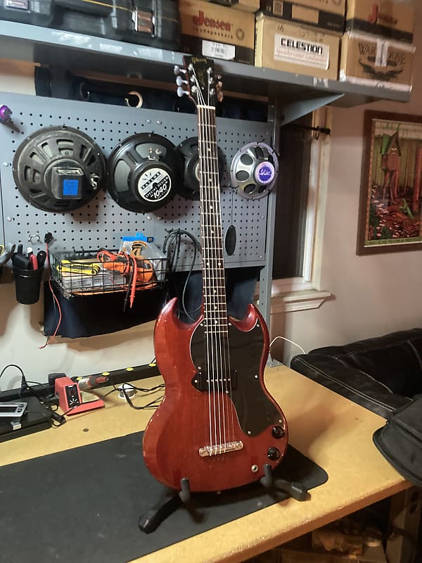 1963 Gibson EB-0/Baritone guitar conversion | Reverb