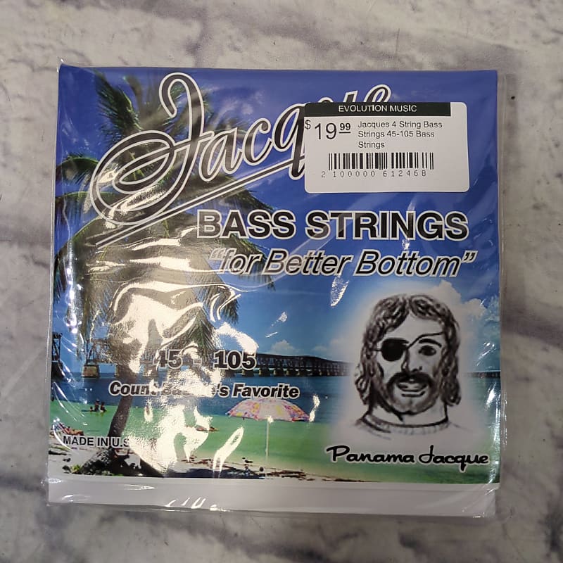 Jacques 4 String Bass Strings 45-105 Bass Strings | Reverb