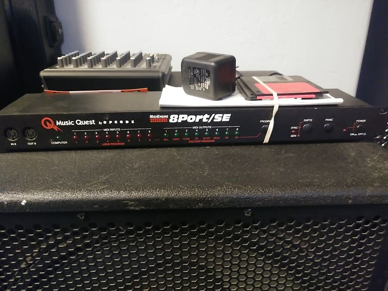 Opcode Music Quest 8Port/SE Midi Engine | Reverb