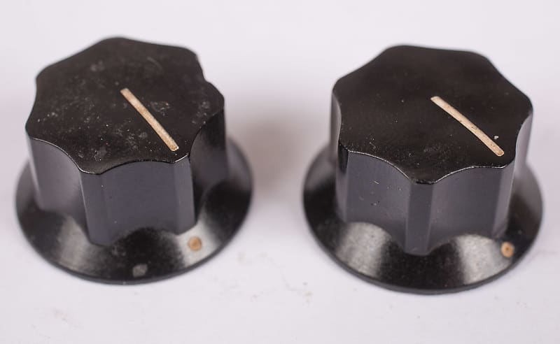 Fender Mustang Volume Tone Knobs 1964 | Reverb