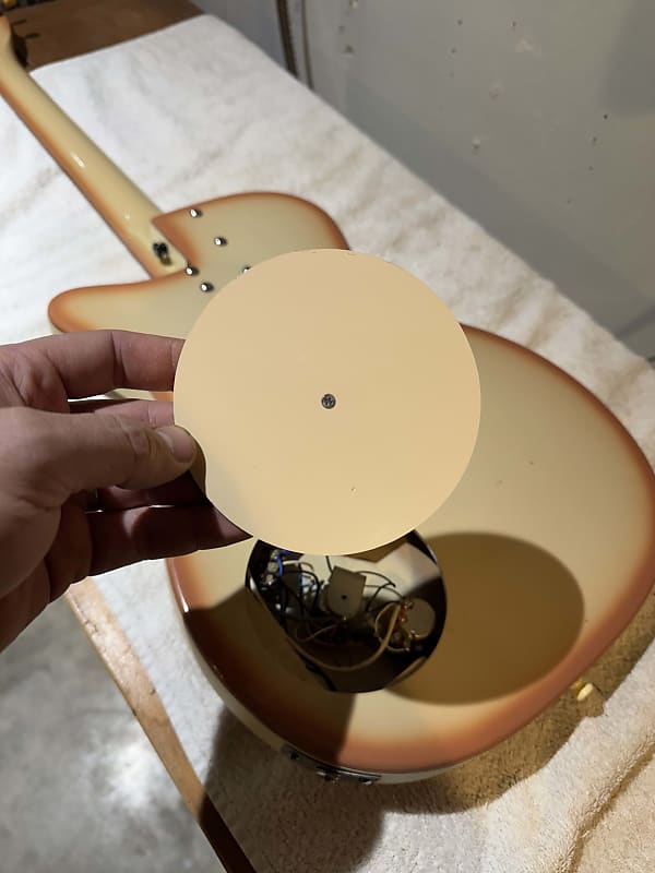 Danelectro Control Cover Plate 4.5"/ 114mm Round - Various | Reverb