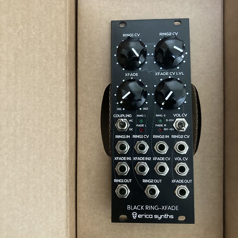 Erica Synths Black Ring-Xfade - VCA- Dual Waveshaper - Ring | Reverb