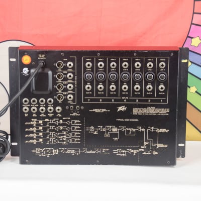 Vintage Peavey 701R Rack Mount MIxer | Reverb