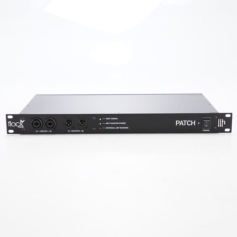 Flock Audio Patch 64-Point Analog Digitally Controlled | Reverb