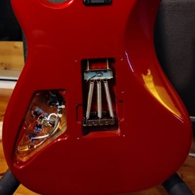 Kramer Rare Vintage Richie Sambora ''RS" 1987 - Candy Red | Reverb UK