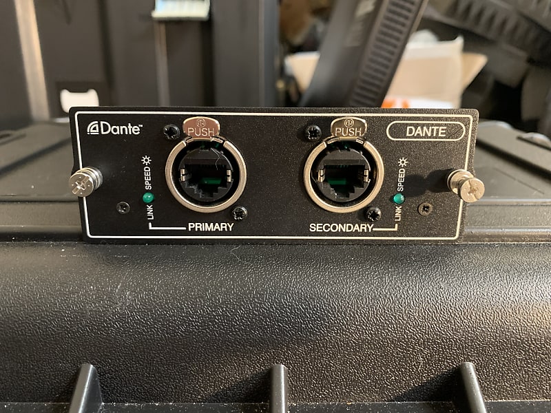 Soundcraft SI DANTE CARD 64X64 Option Card 5031819 Dual Cat5 | Reverb