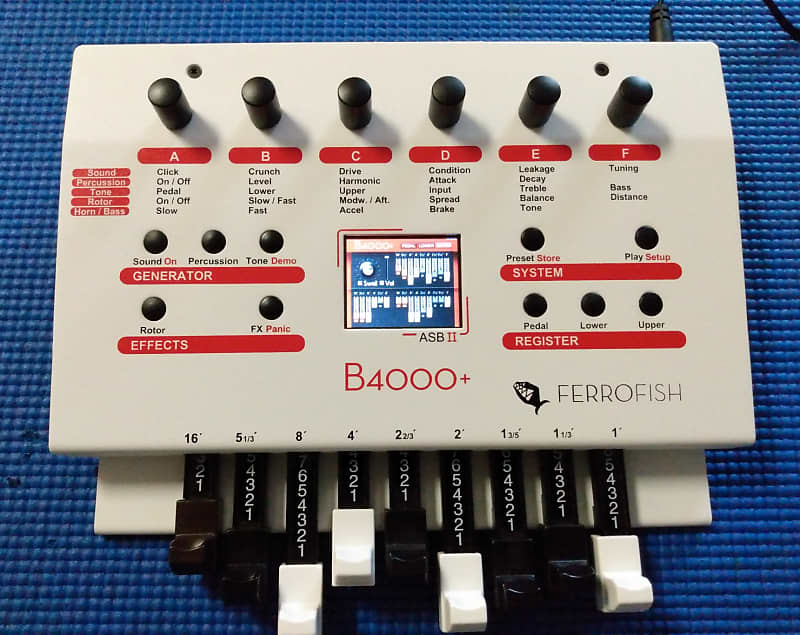 Ferrofish B4000+ Organ Expander Module 2022 White | Reverb