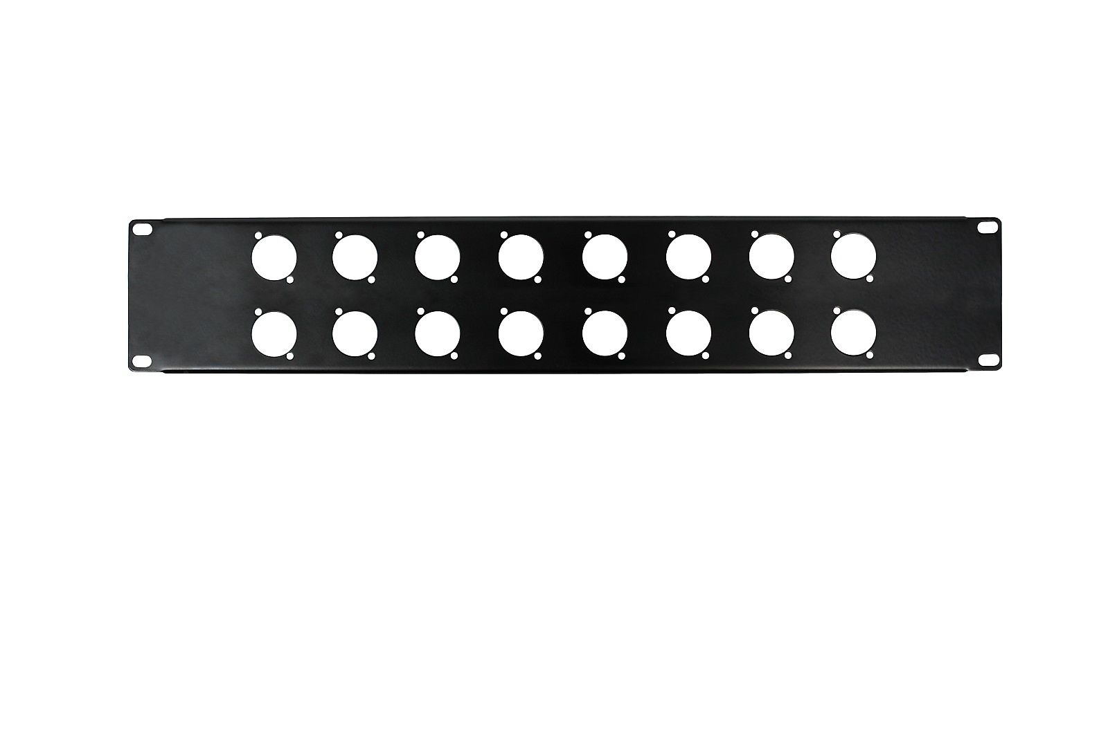 OSP HYC-39-16D 2-Space Rack Panel with 16 D Holes | Reverb