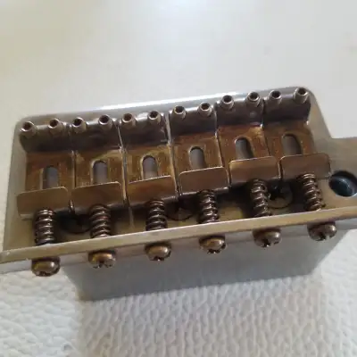 Genuine Fender Stratocaster Tremolo/Bridge Aged Relic | Reverb
