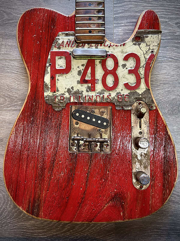 Pistols Crown Barncaster Tele GUITAR BODY ONLY PARTCASTER USA | Reverb