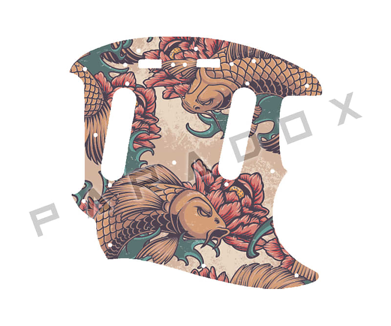 Custom Pickguard For 1994 - 1995 Made in Japan Fender MG-69 | Reverb