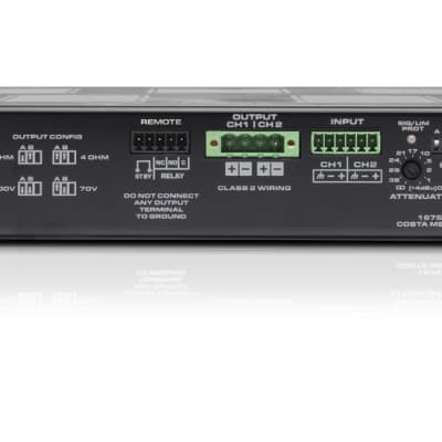 QSC MP-A20V-RST-01 Multi-Channel Amplifier, 400W | Reverb