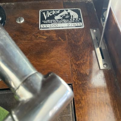 Victor Victrola VV-100 - Oak Antique 1920’s Phono Record | Reverb