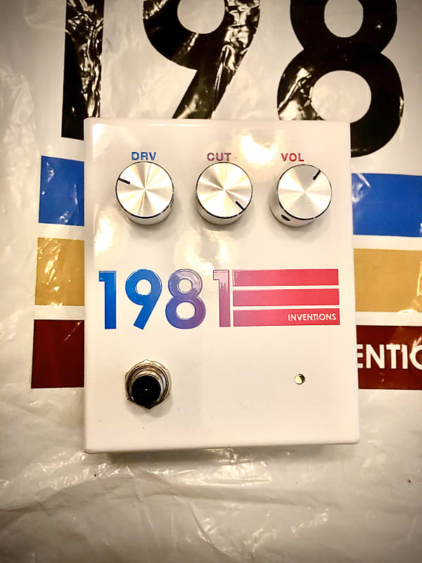 1981 Inventions DRV Hyperfade White | Reverb