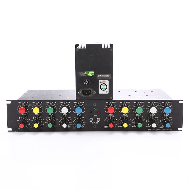 Vintage GML 8200 2-Channel Parametric Equalizer EQ w/ Power | Reverb