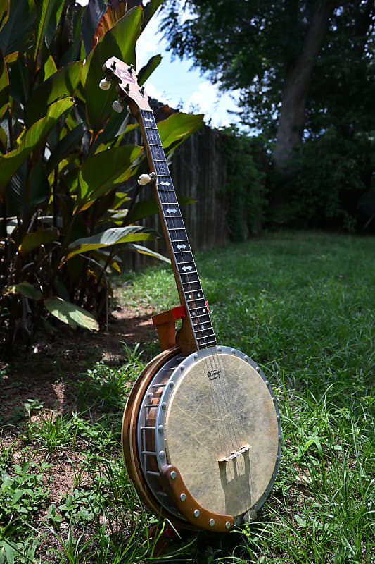 Rare 5-string Banjo Handmade by Ken Jones 1991 - Natural Wood | Reverb