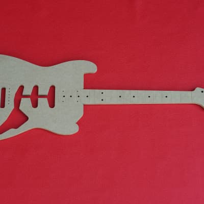 Stratocaster 1958 - 1965 Vintage Strat Guitar Router Template | Reverb