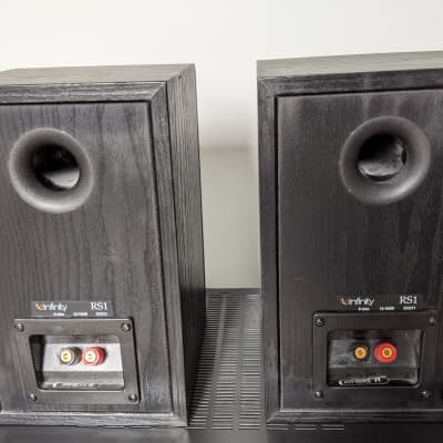 Infinity RS-1 Bookshelf Speakers | Reverb