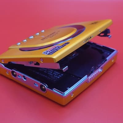 Rare Sharp MiniDisc Player #MD-ST501 YELLOW / GOLD rebuilt | Reverb