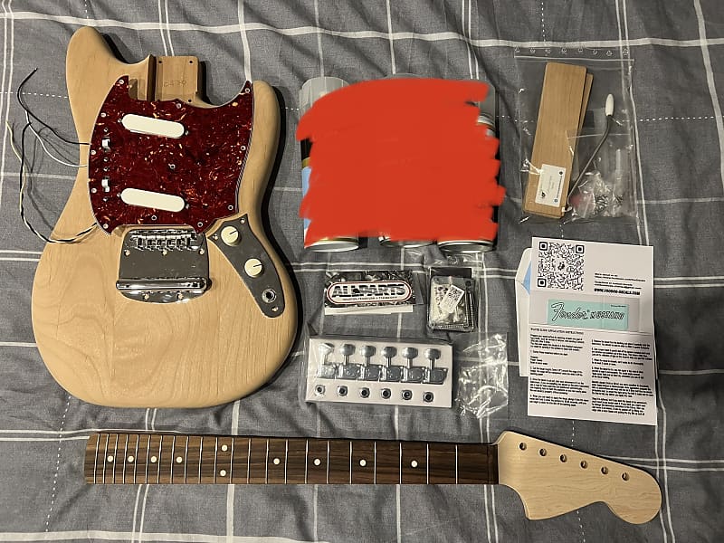 Partscaster Fender ‘69 Mustang Build, Alder Body and | Reverb UK