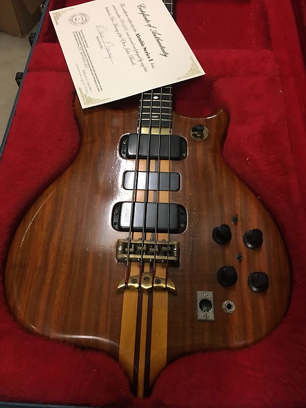 Alembic Series 1 1979 Walnut. Owned and played by Dee Murray | Reverb