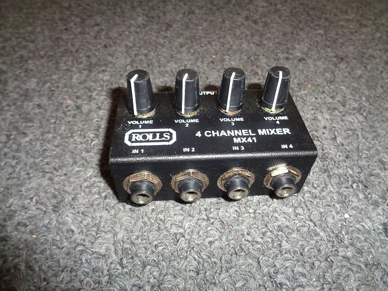Rolls MX41 4 Channel Mixer | Reverb