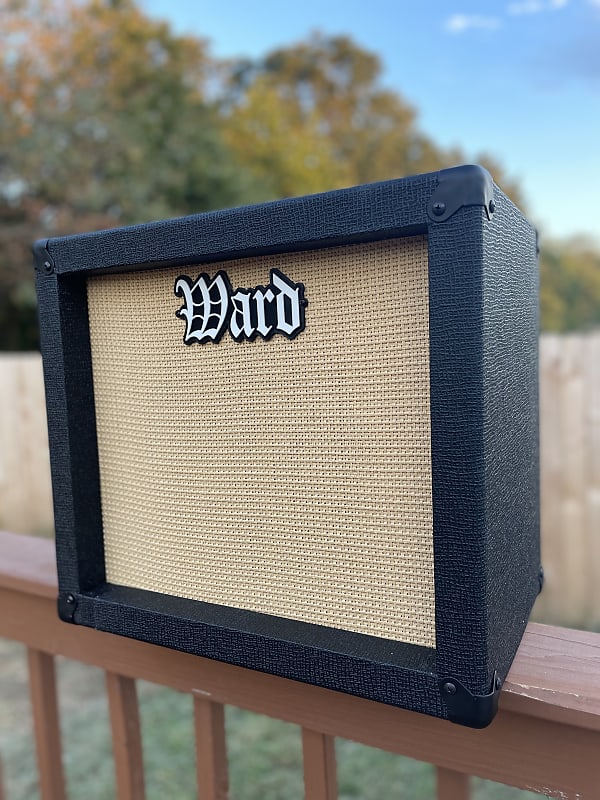 Ward Guitar Cabs 1x12 Black/tan | Reverb