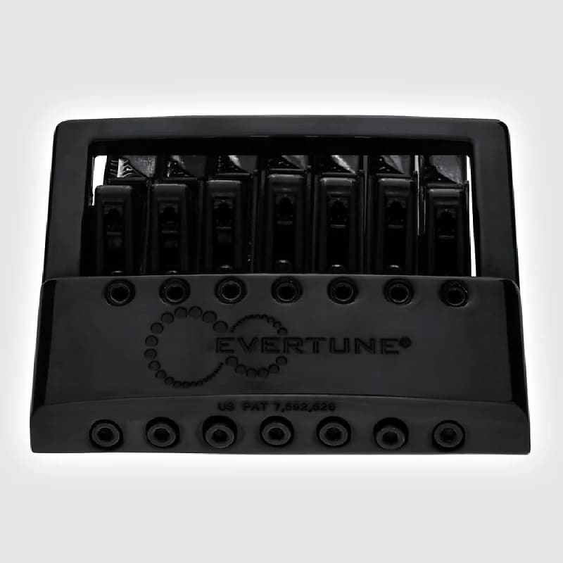 Evertune F Model 7 String Bridge for Strat Style Guitars - | Reverb