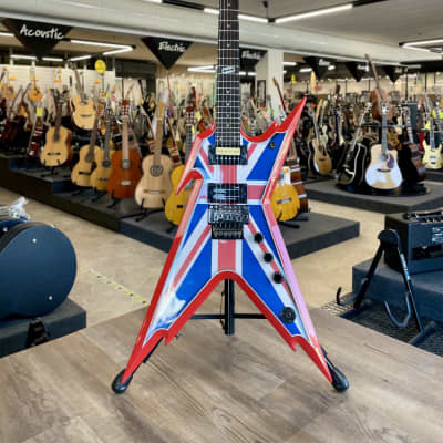 Dean RAZORBACK UK FLAG + CUSTODIA | Reverb