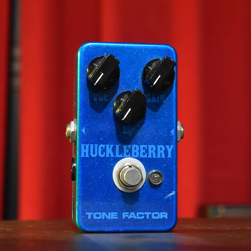 Tone Factor Huckleberry Fuzz - Blue Sparkle (Used) | Reverb