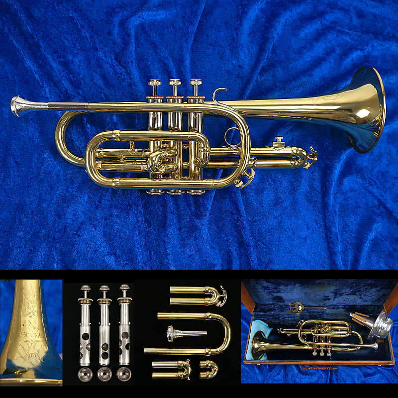 H&A Selmer Vintage 1940s-50s Early Bundy Cornet - King MC MPC | Reverb