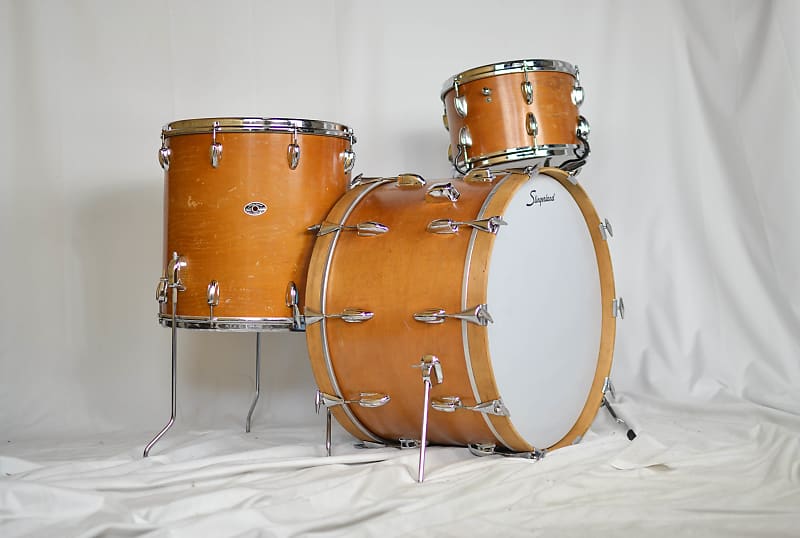 1960s Slingerland Natural Maple Drum Kit | Reverb UK