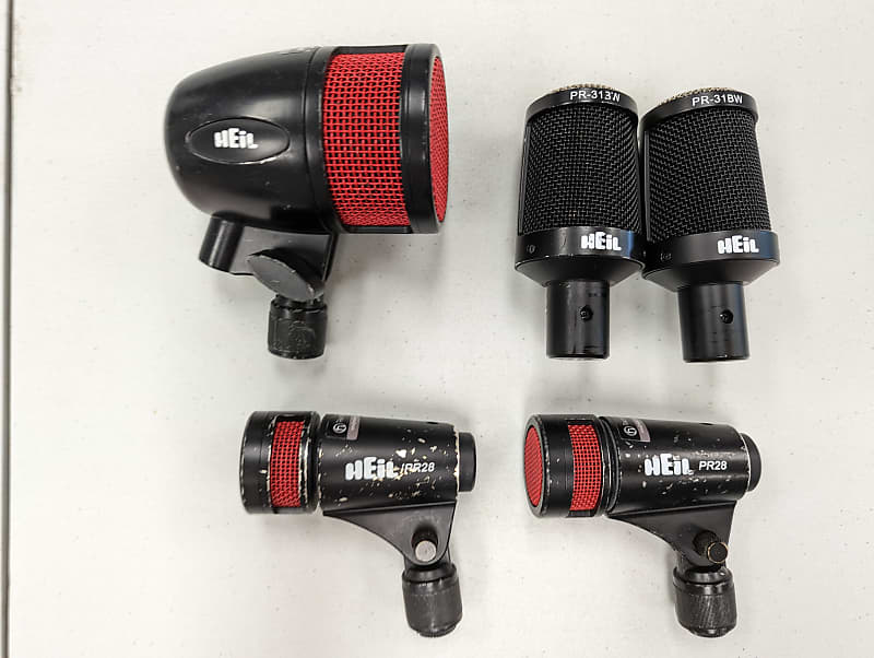 Heil Drum Mic Kit: PR48, PR31 BW x2, PR28 x2 | Reverb