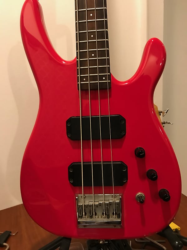 Westone Spectrum II Westone web220 bass guitar 1988 RED | Reverb