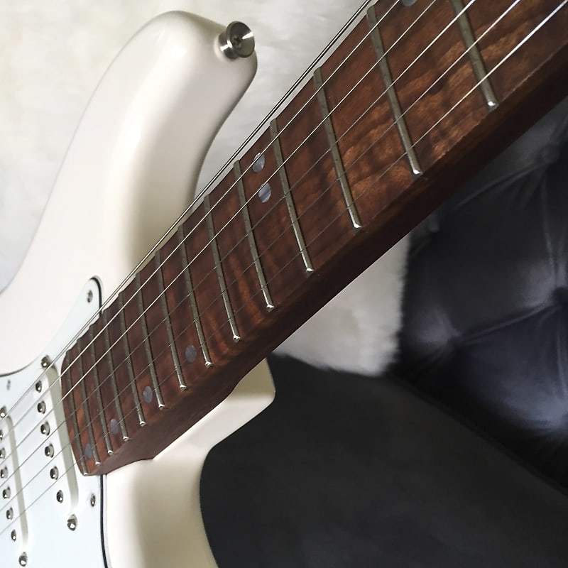 Custom Multiscale Neck Conversion For Strat - Roasted Maple | Reverb