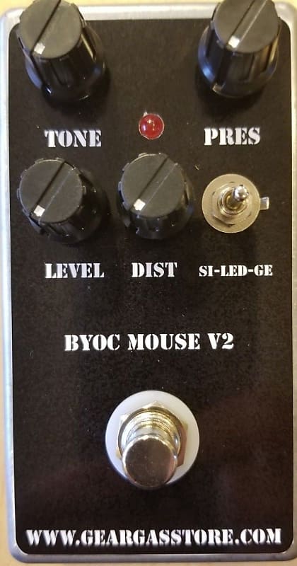 BYOC Mouse V2 Distortion Pedal Pre-Built | Reverb
