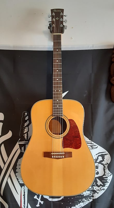 Ibanez Artwood AW-10 Dreadnought & Chipboard Case by Guitars | Reverb